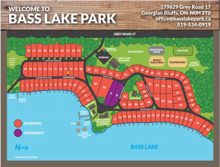 Map - Bass Lake Park
